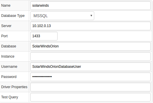 SolarWinds | Axibase Collector - ATSD